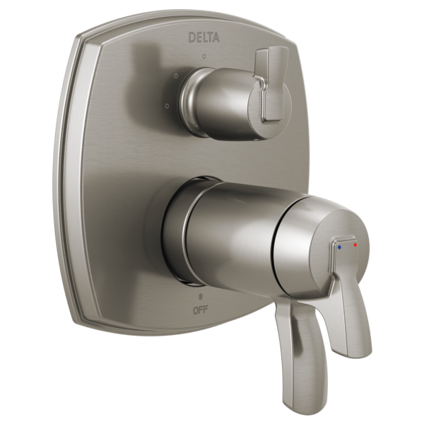 17 Thermostatic Integrated Diverter Trim with Three Function Diverter ...