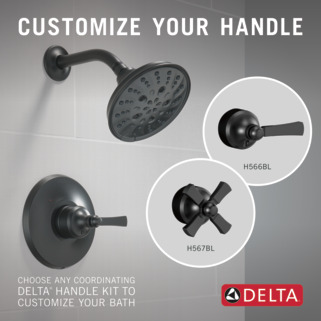 Monitor 14 Series Shower Trim - Less Handle T14456-BLLHP--H567BL ...