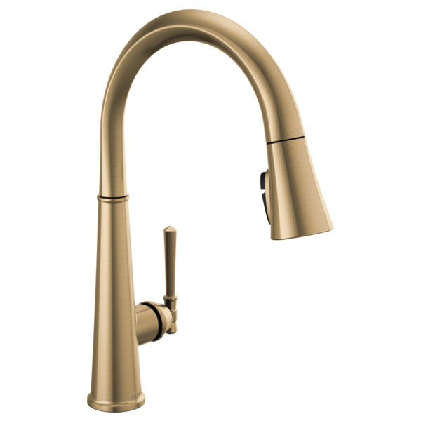 Single Handle Pull Down Kitchen Faucet 9182-CZ-PR-DST | Delta Faucet